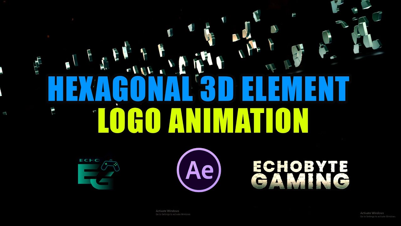 Element 3D Logo Animation || Adobe After Effect || Comment for Tutorial ...
