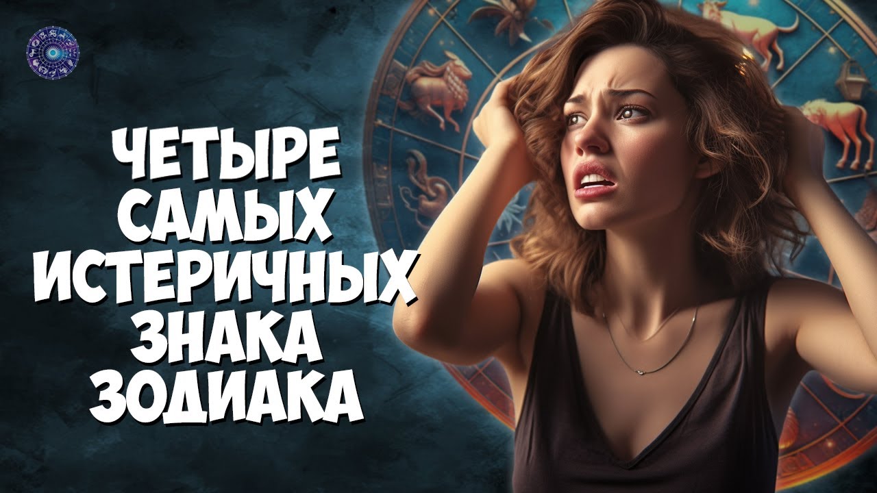 4 самых истеричных знака зодиака Youtube