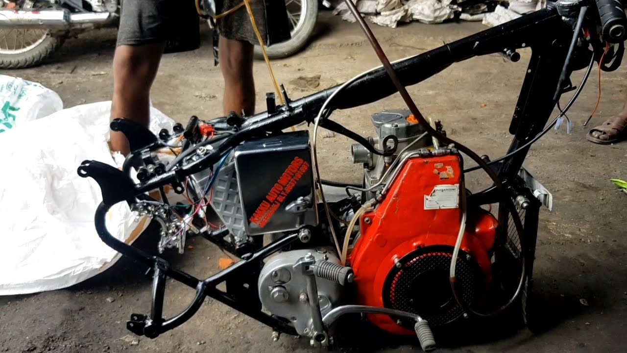 Royal Enfield Diesel Bullet engine fitting 1 leter Diesel ⛽ 120 milage ...