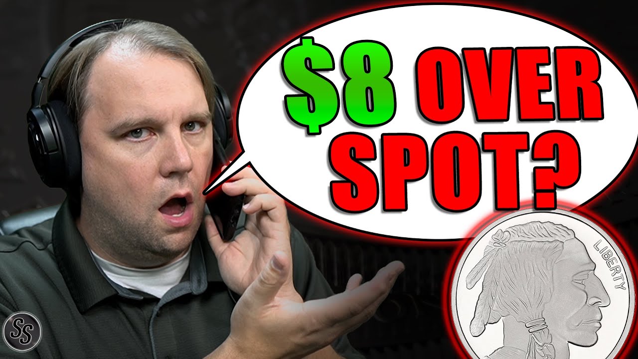Coin Shop wants $8 OVER SPOT for 1oz Silver Rounds? - YouTube