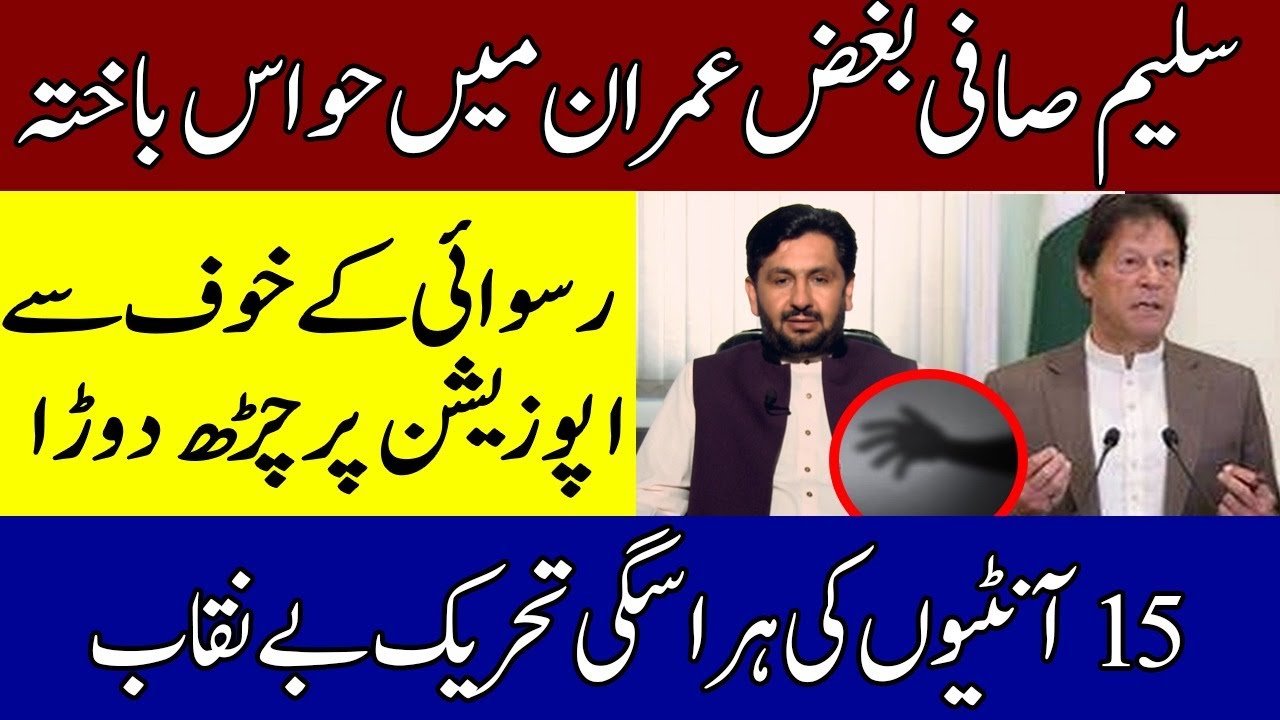 Saleem Safi New Statement & Crossing His Limit |Detail By Sajjid Gondal ...