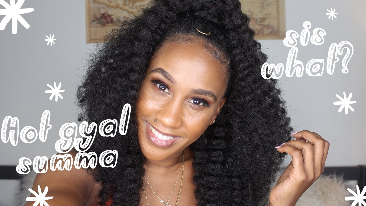 Hot Gyal Summer: Quick & Easy Summer Protective Style on Natural Hair ...