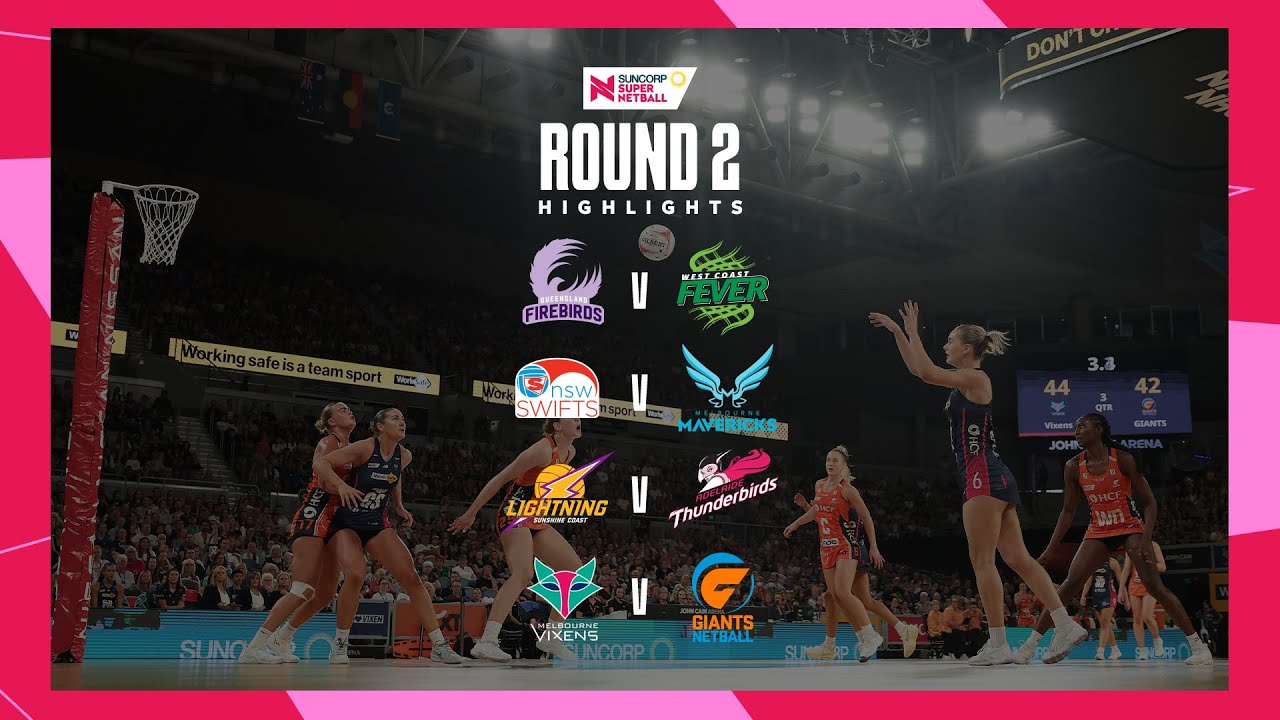 Suncorp Super Netball Highlights | Round 2 2025 - YouTube
