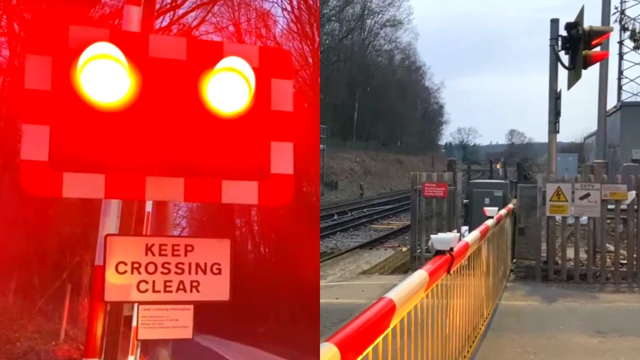 Mountfield Level Crossing, East Sussex - YouTube