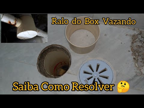 Como Consertar  Ralo do Box Vazando embaixo 👷
