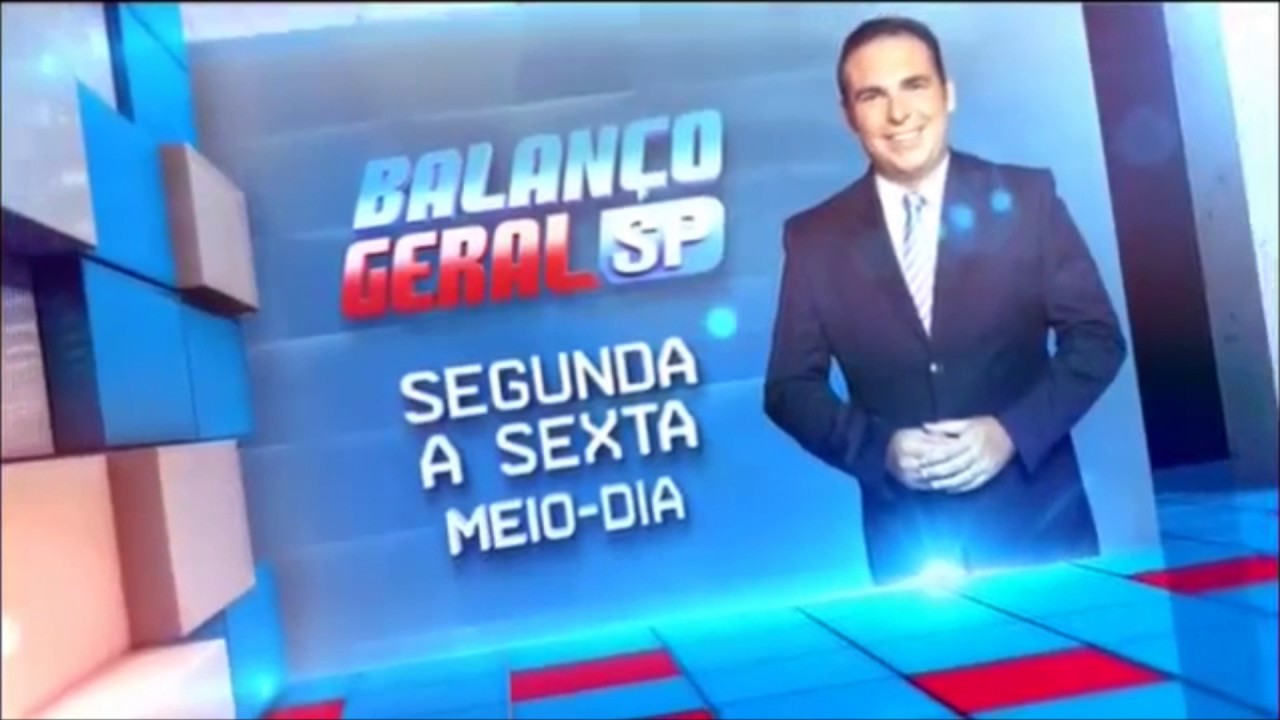 16:9 | Chamada do Balanço Geral SP da Record TV SP - 2016 - YouTube