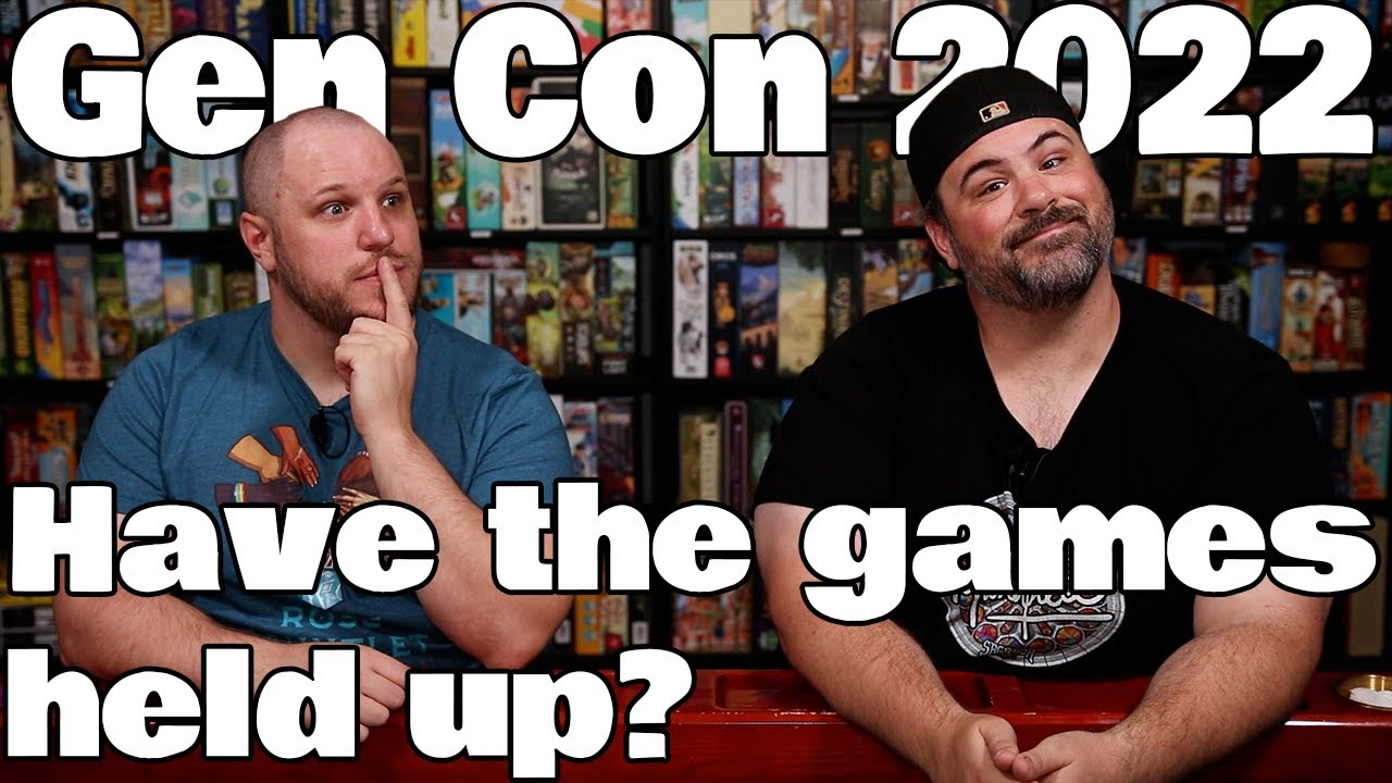 Have Last Year's Gen Con Games Held Up?? - YouTube