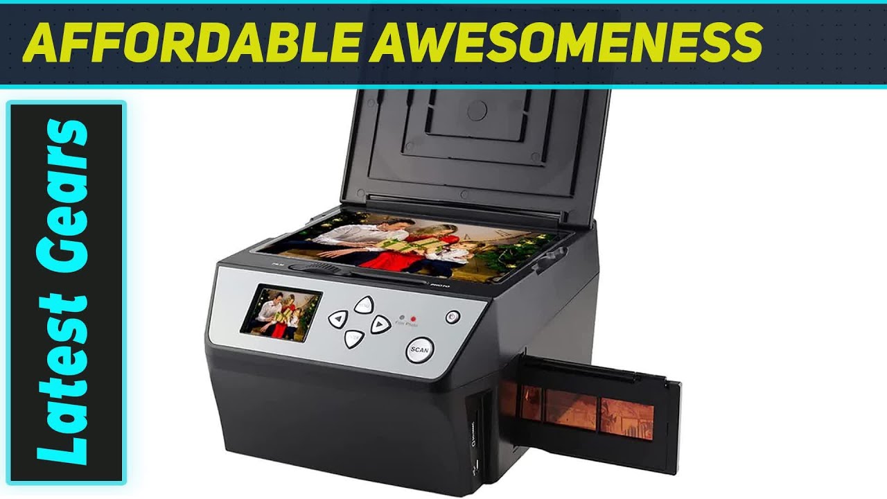 4-in-1 Film & Slide Scanner: Quick & Easy Digitization! - YouTube
