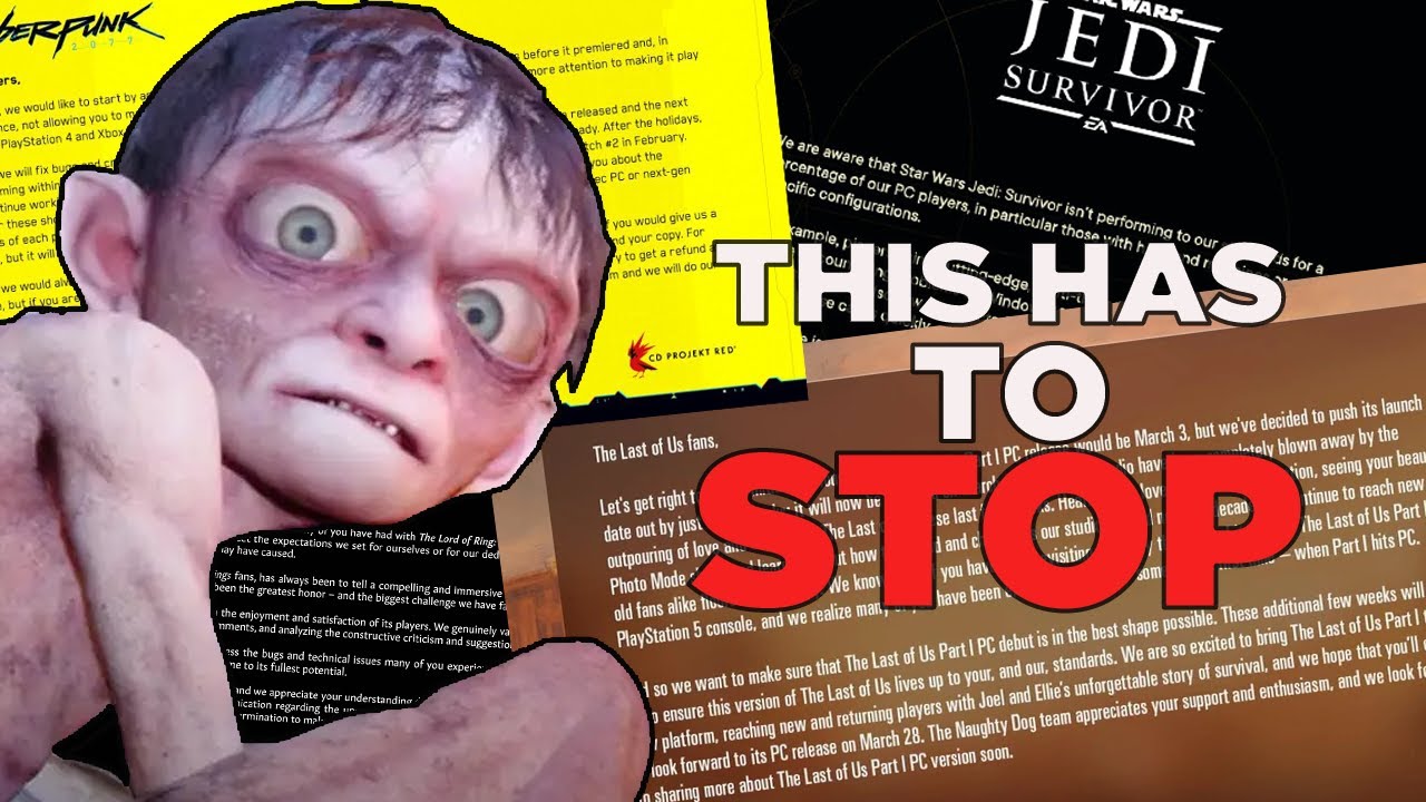 Apology Letters in Video Games Needs to Stop - YouTube