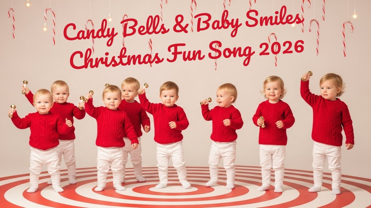 Candy Bells & Baby Smiles | Christmas Fun Song 2026 - YouTube