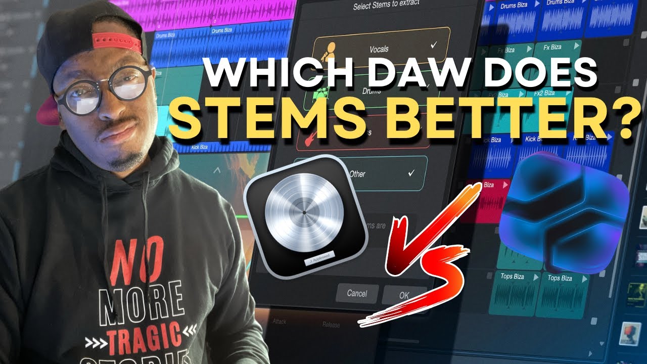 Which DAW Does STEMS BETTER? The answer will SHOCK YOU! Logic Pro Vs ...
