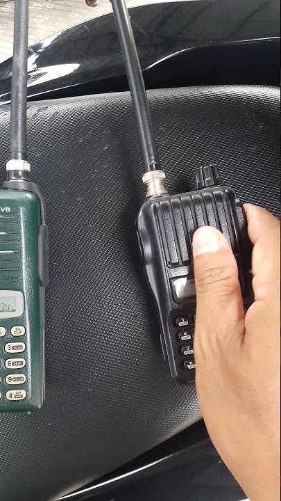 icom ic v8 & ic v80 - YouTube