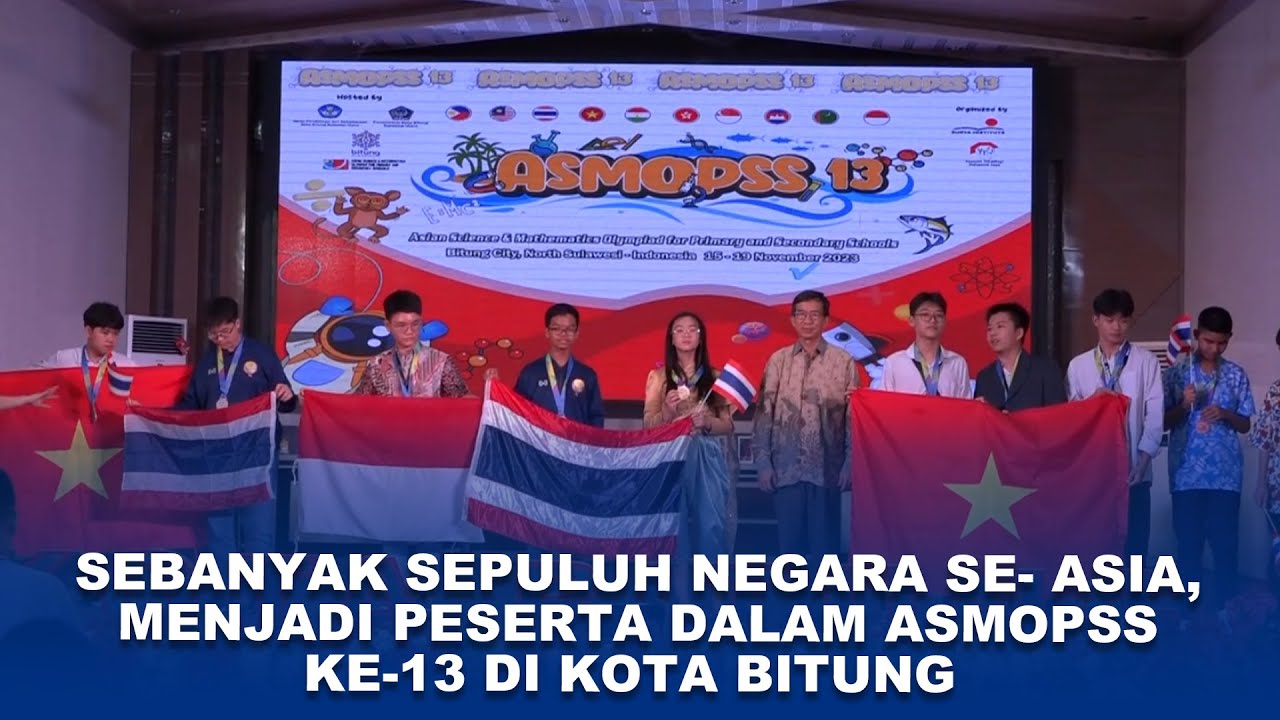 SEBANYAK SEPULUH NEGARA SE ASIA, MENJADI PESERTA DALAM ASMOPSS KE 13 DI ...