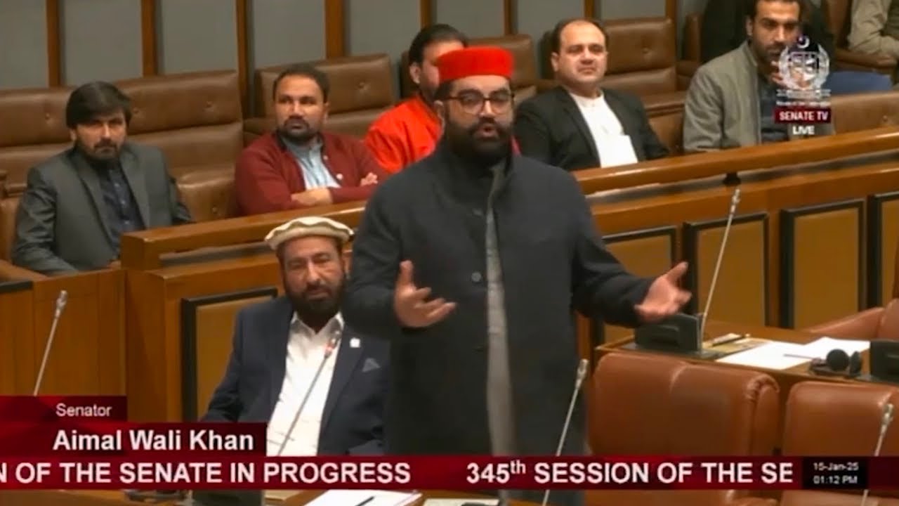 Aimal wali khan senate Speech 15 Jan 2025.mp4 - YouTube