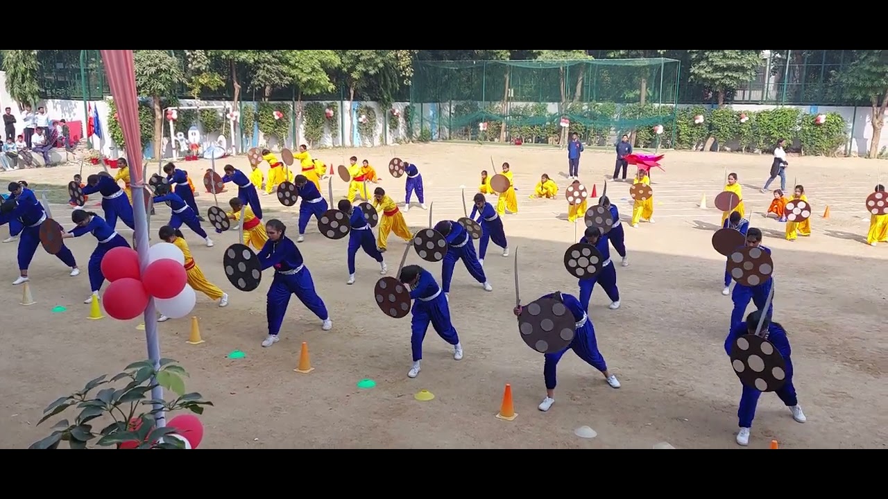 sports day dance performance💖💖 by DAV public school jasola vihar ...