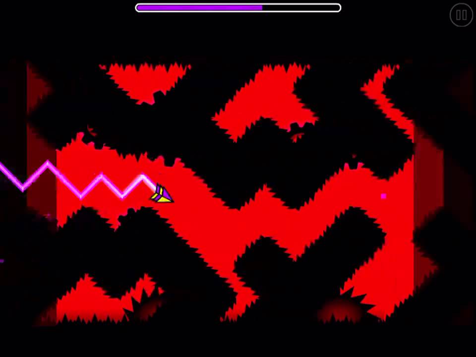 Geometry Dash - Cataclysm Wave - Wave Challenge - YouTube
