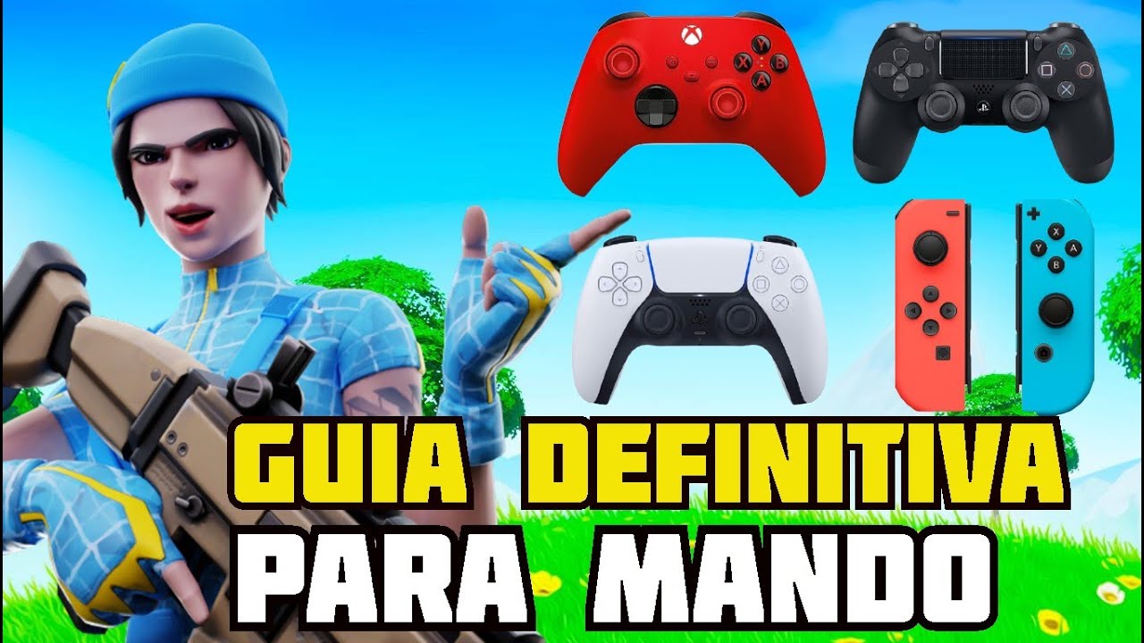 5 FORMAS de MEJORAR RÁPIDO con MANDO en FORTNITE - YouTube