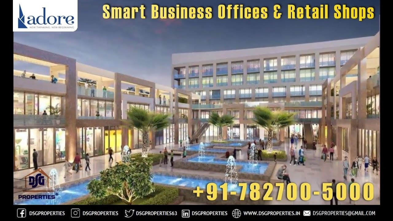 Adore Grand Street in Sector 78, Faridabad | Premium Property in Delhi ...