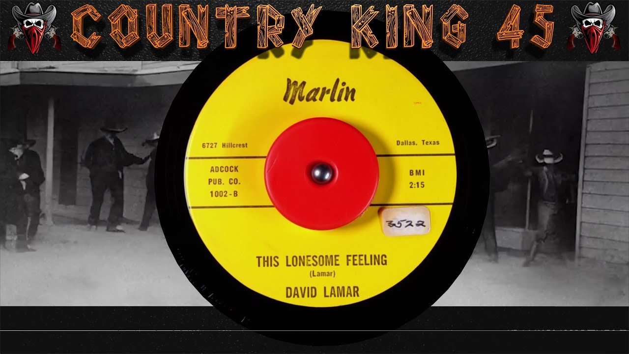 David Lamar - This Lonesome Feeling - YouTube