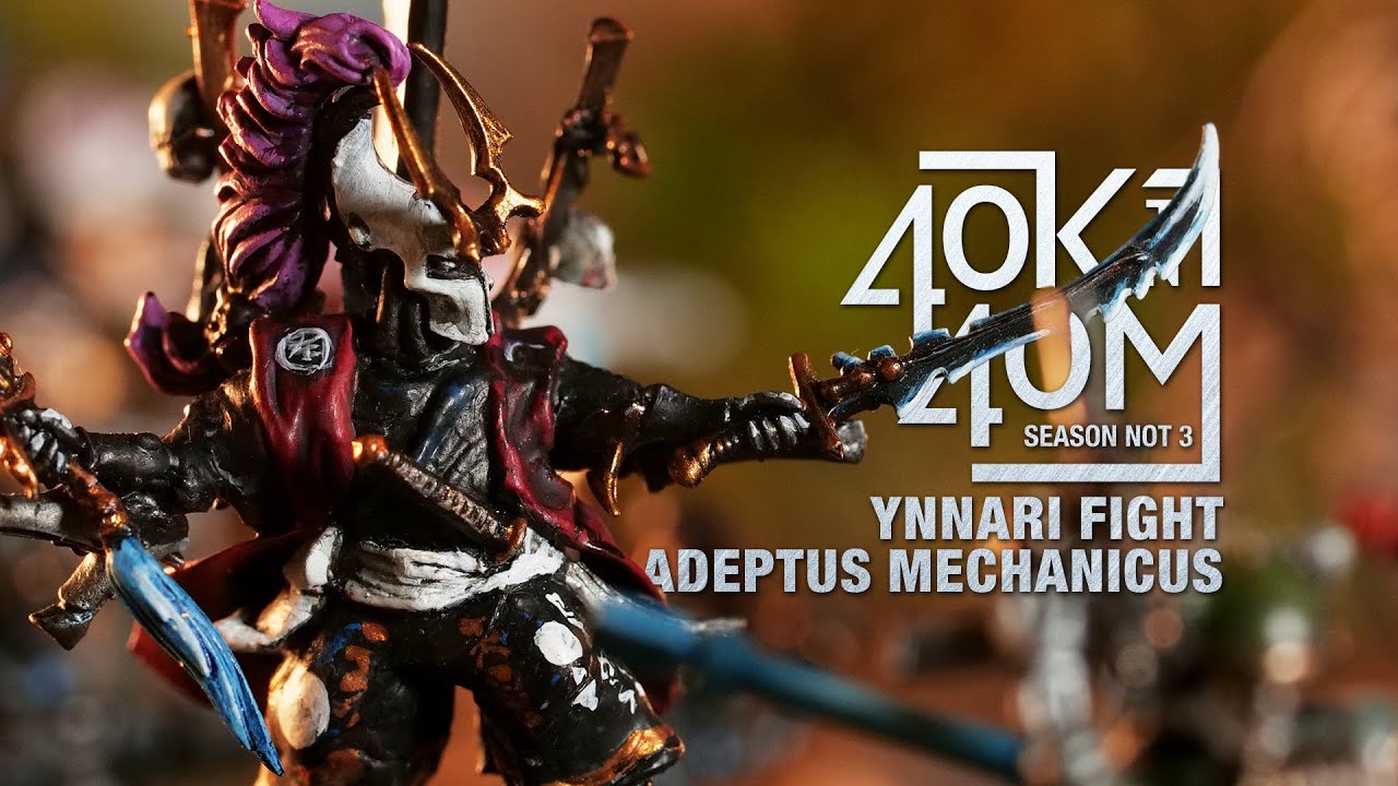 Season Champions Fight! Ynnari vs Adeptus Mechanicus Warhammer 40k in ...