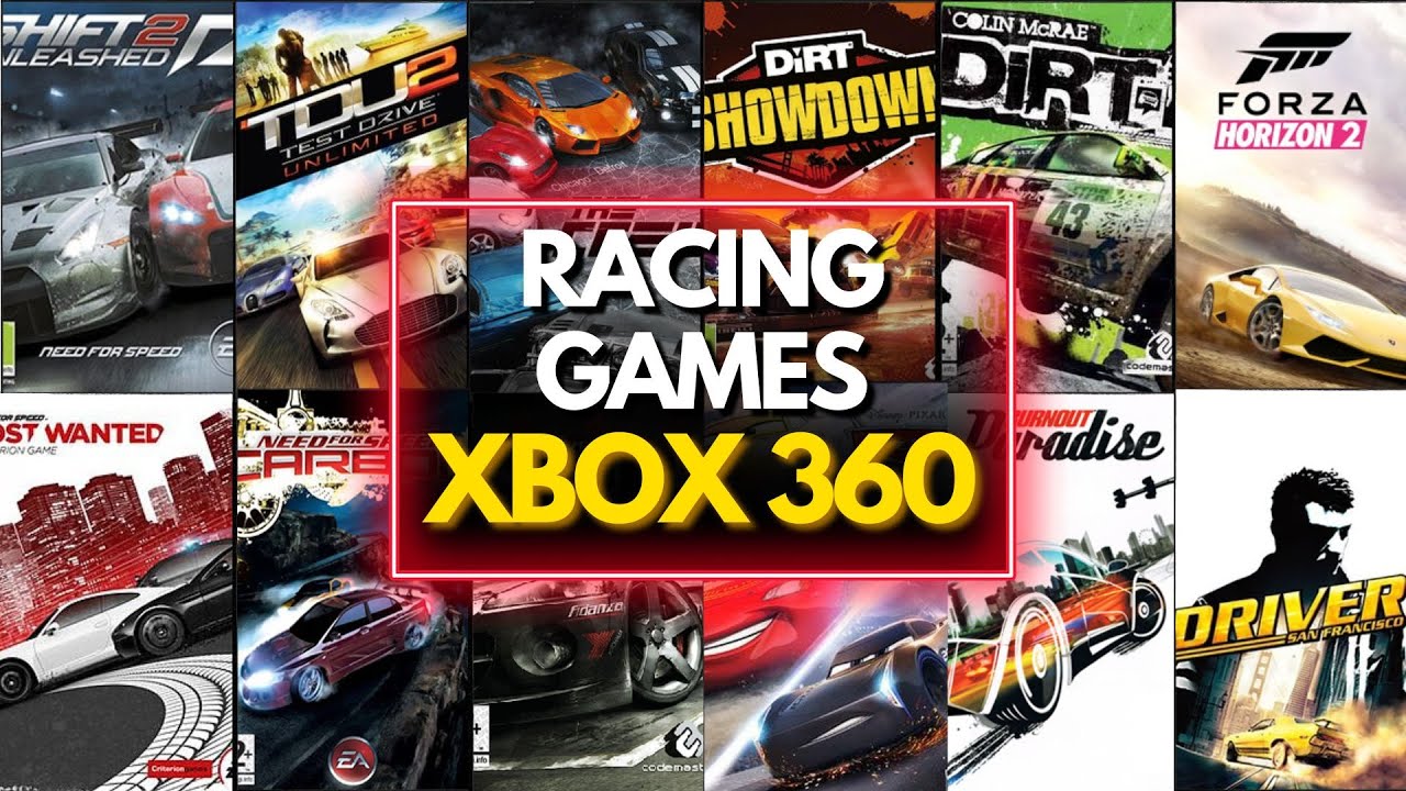 Top 20 Best XBOX 360 Racing Games of All Time (2025) - YouTube