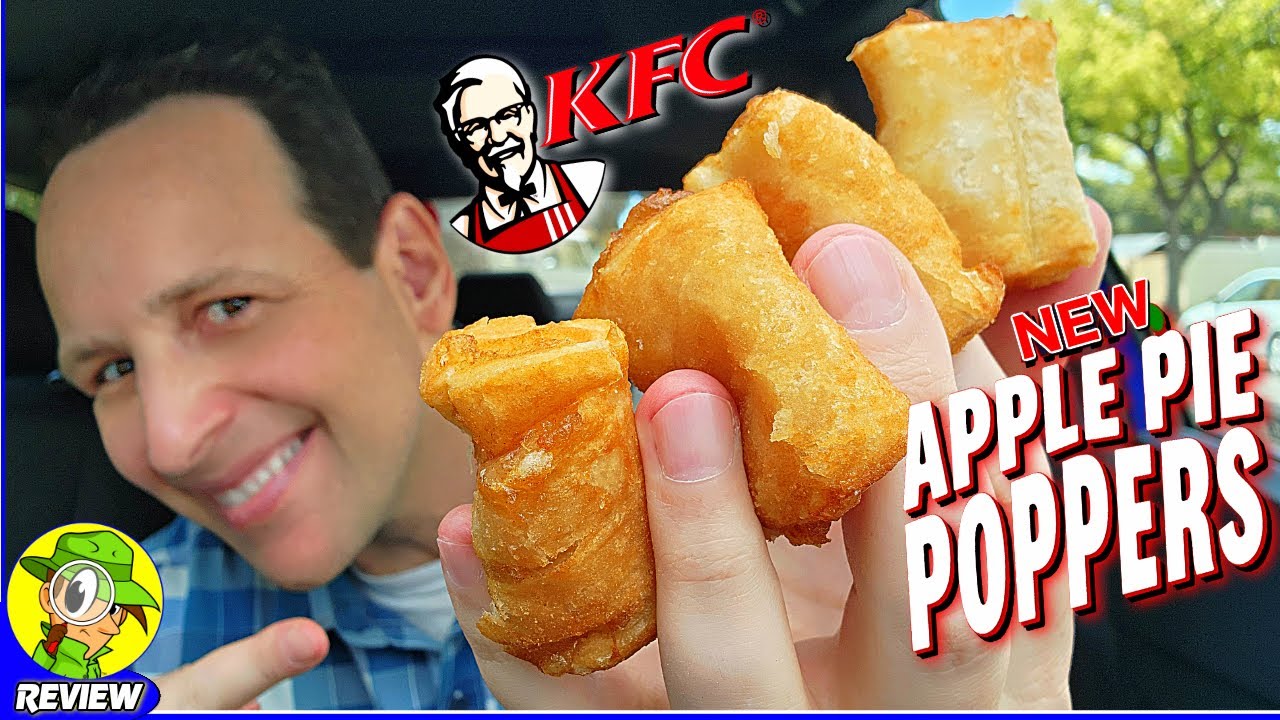 KFC® APPLE PIE POPPERS Review 👴🍎🥧💥 ⎮ Peep THIS Out! 🕵️‍♂️ - YouTube