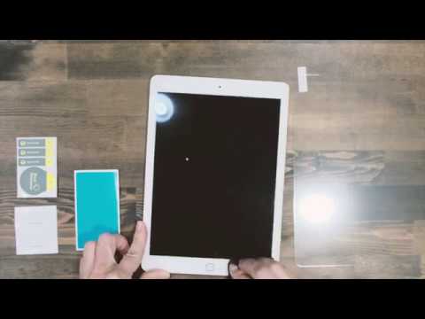 iPad - Blue Light Blocking Screen Protector Installation - YouTube