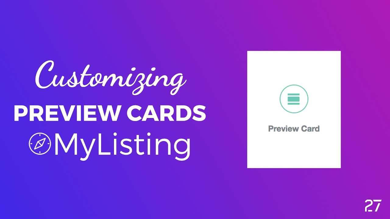 How to Change the Preview Cards Look and Add Listings to your Home Page ...