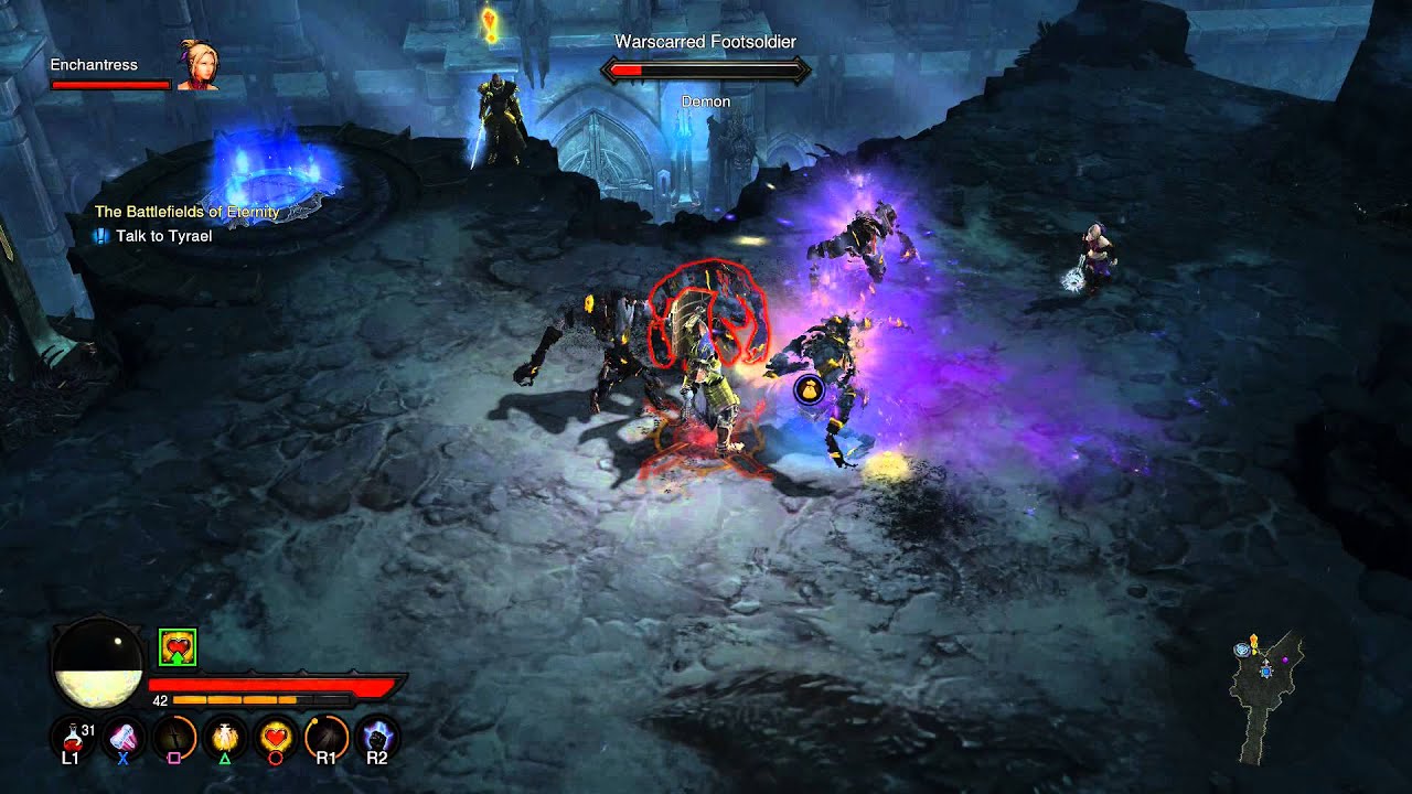 Diablo III Reaper of Souls - Battlefields of Eternity: Thior Fight ...