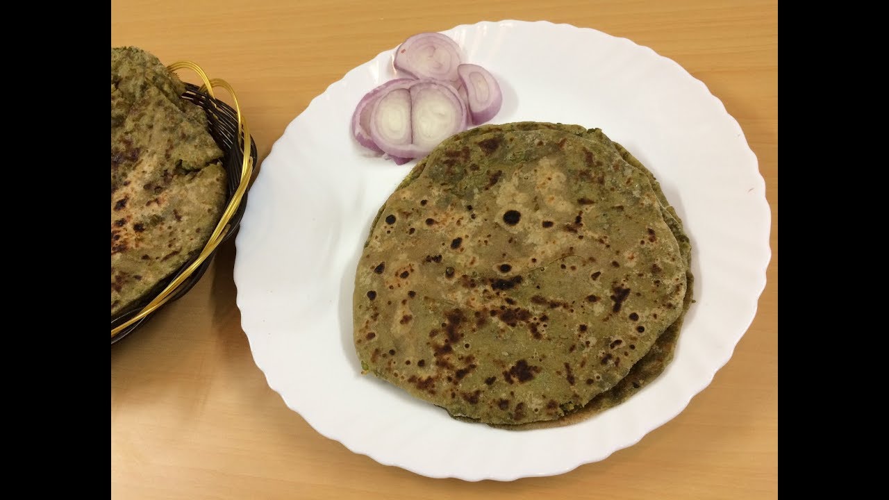 Mutter Paratha | Peas Paratha | Green peas Paratha | Stuffed Green peas ...