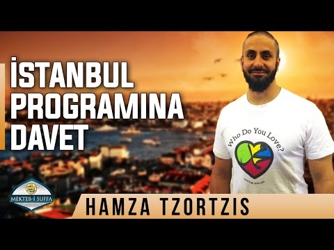 Hamza Tzortzis'ten İstanbul Programına Davet [24-25-26 Nisan 2015]
