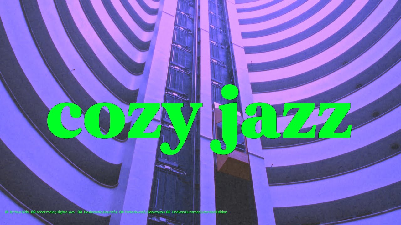 🎷relaxing elevator jazz music + cozy lounge 🎶 pov: você está em um ...