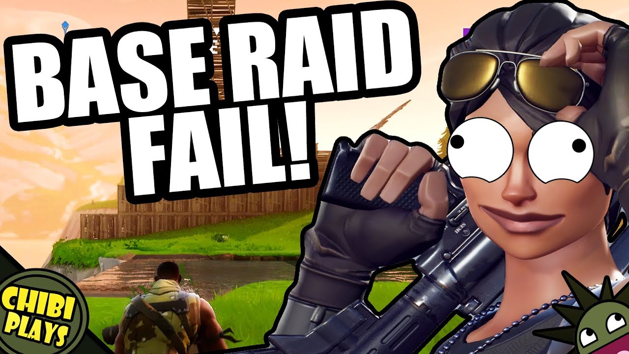 WORST BASE RAID! | Funny Fortnite Battle Royale Gameplay! - YouTube