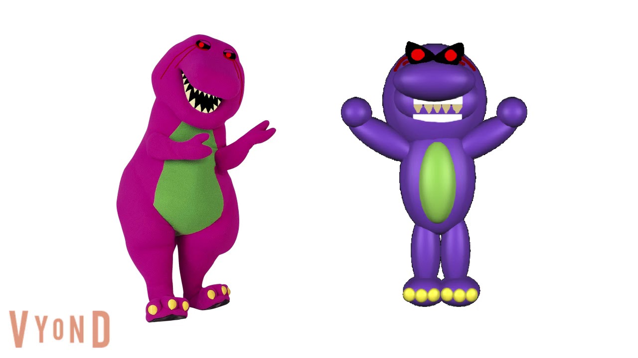 What 3D Barneys Look Like In Their Regular Forms - YouTube