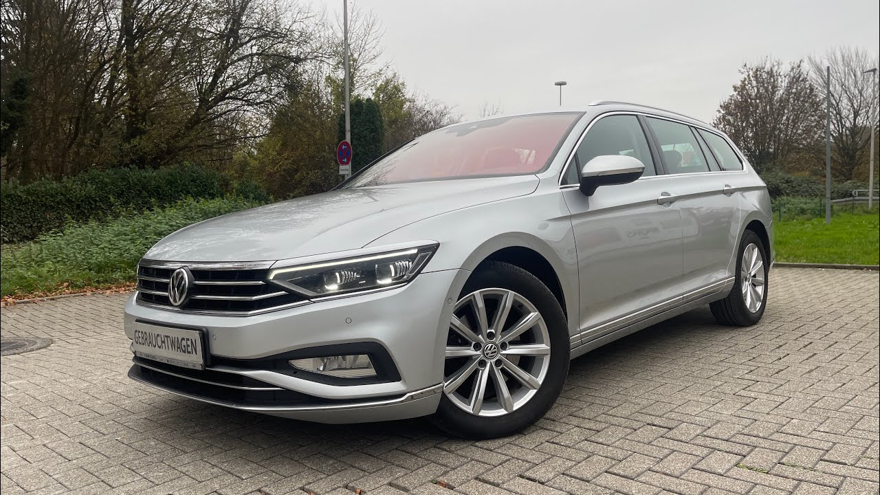 Осмотр Volkswagen Passat Elegance 2020 года , 2.0 TDI DSG на коже и ...