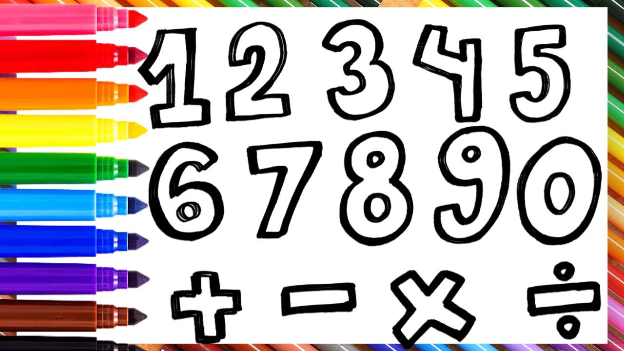 Learn Numbers, Colors, and Simple Equations – Fun Learning for Kids ...