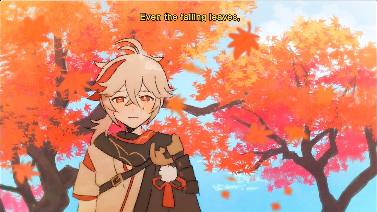 Falling Leaves Are Beautiful (Kazuha Fan Animation) - YouTube