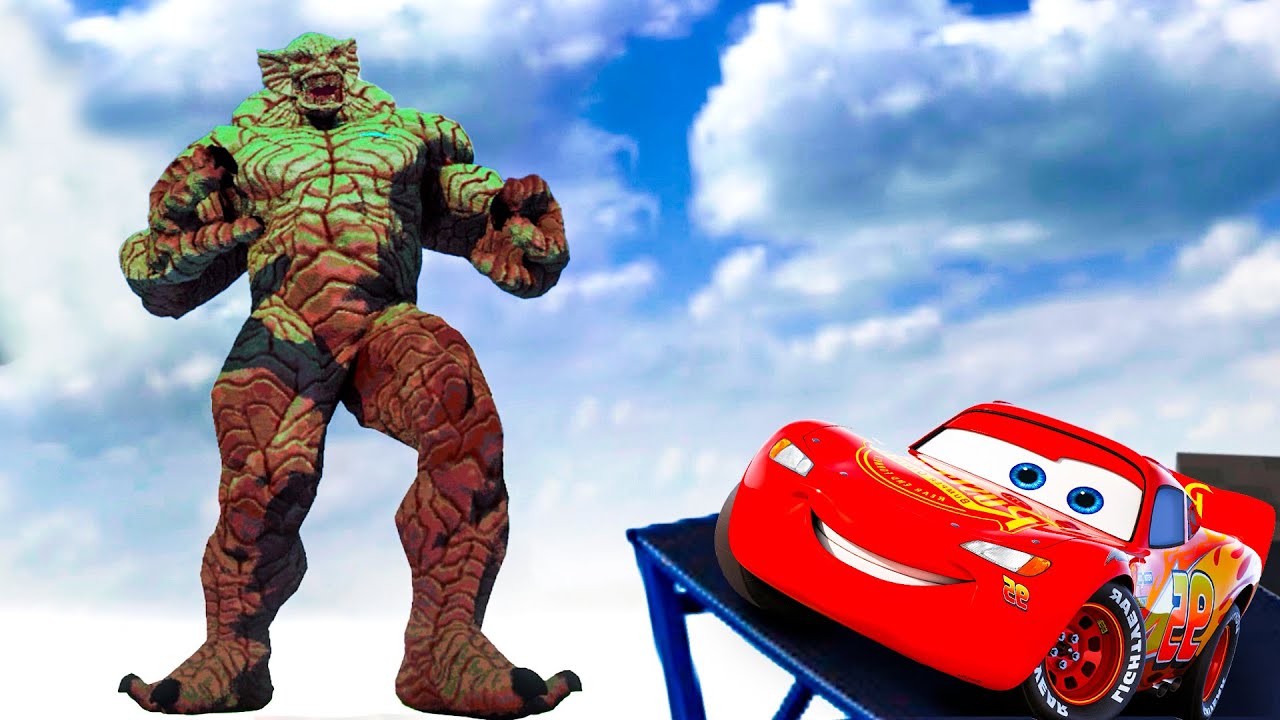 Cars VS Giant ABOMINATION | Teardown | - YouTube