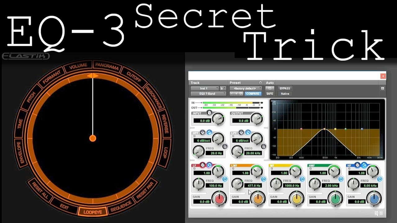 Secret Band Isolation Trick on Pro Tools EQ3 - YouTube