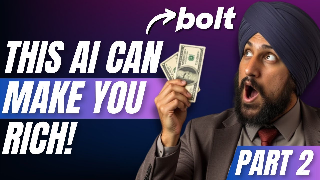 This AI Can Make You RICH | Build Anything with Bolt Part 2 (Hindi ...