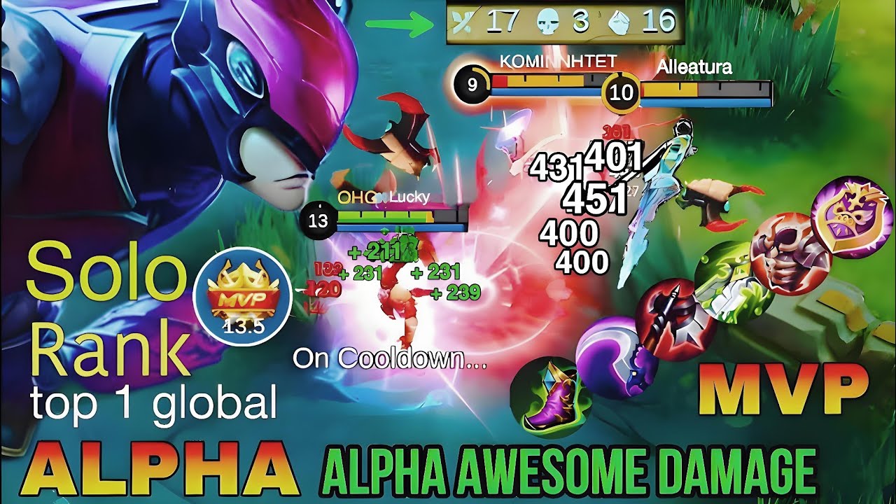 HOW TO USE ALPHA-A PRO MOBILE LEGENDS!FULL TUTORIAL!ALPHA NEW BUILD ...