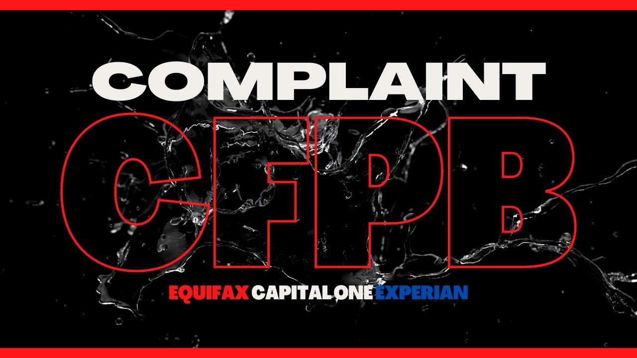 CFPB COMPLAINT! HOW TO FILE STEP BY STEP - YouTube