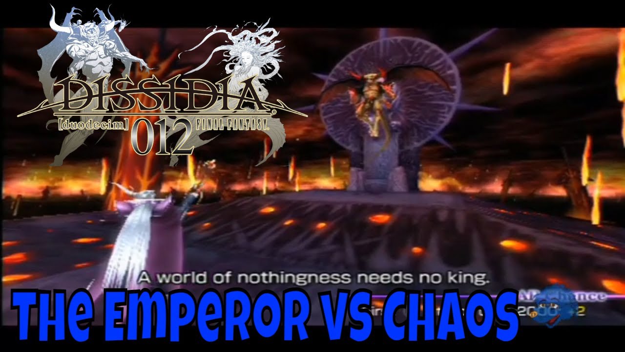 Dissidia 012 Final Fantasy - The Emperor vs Chaos - YouTube