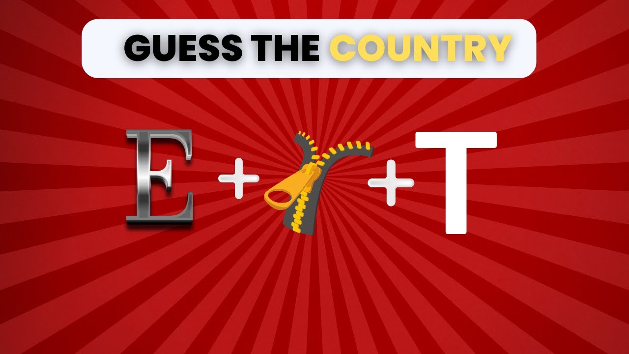 Can You Guess the Country by Emoji? 🌎 - YouTube