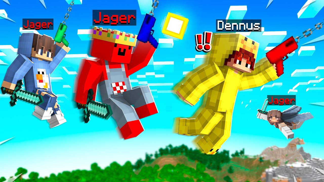 SPEEDRUNNER vs. JAGERS Met Een HARPOEN GEWEER! (Minecraft) - YouTube