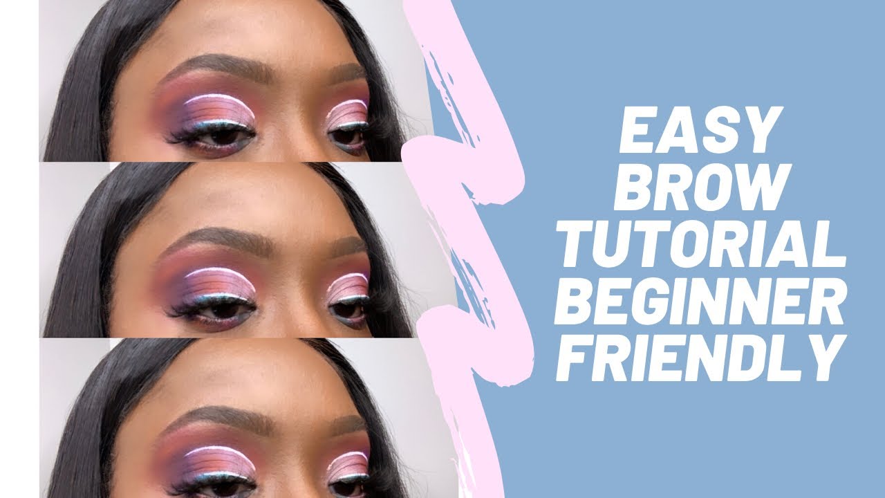 EASY EYEBROW TUTORIAL| EverythingMyers - YouTube