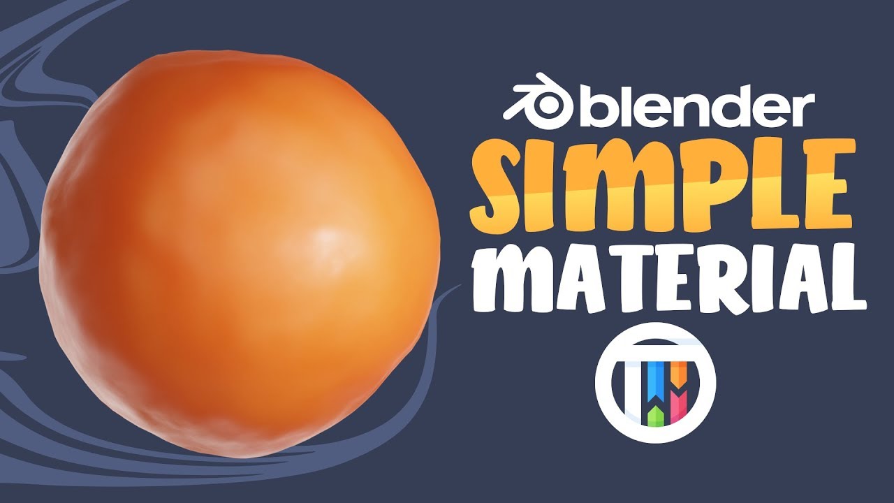 How To Create A Simple Basic Material In Blender 28 Eevee Tutorial