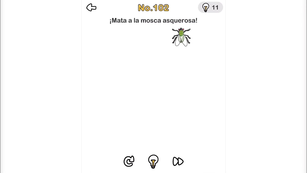 Brain Out | Nivel 102 - ¡Mata a la mosca asquerosa! - YouTube