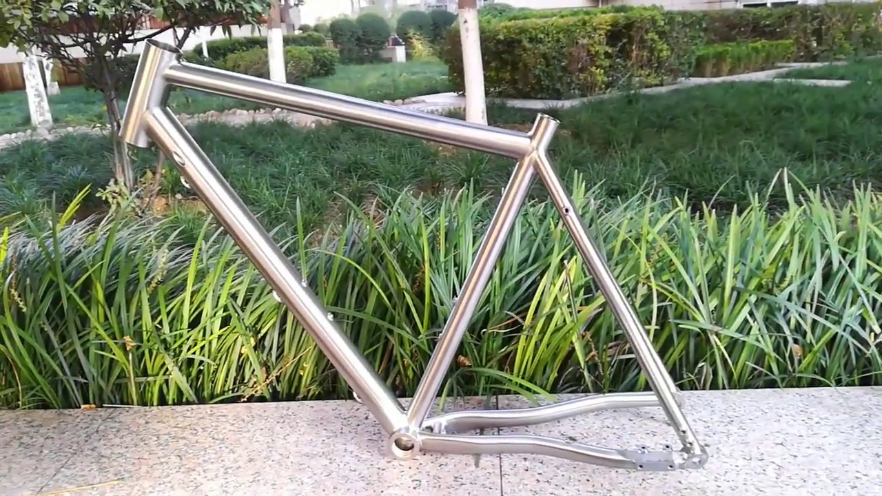 Titanium cyclocross bike frame custom----design and made by XACD ...