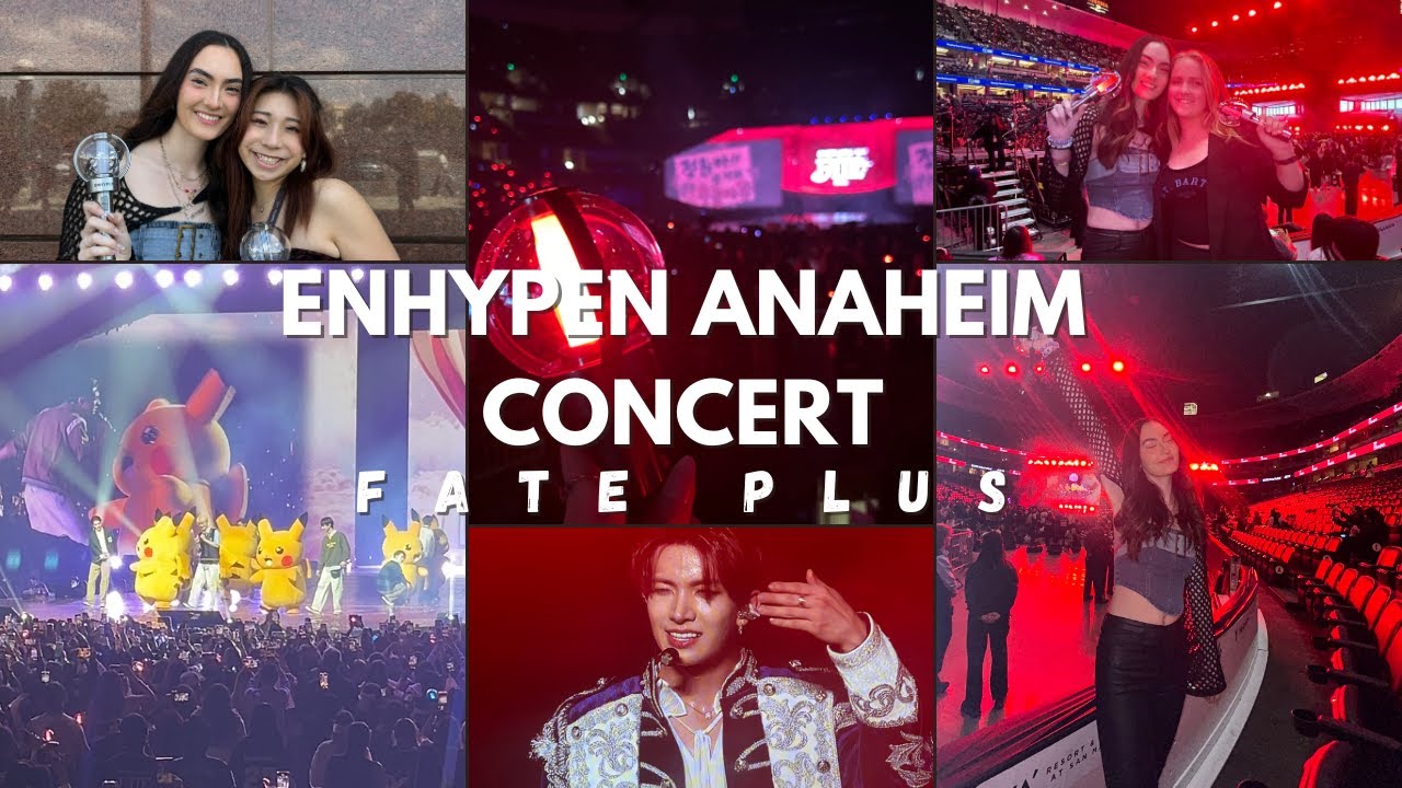 ENHYPEN round 2!! fate plus tour in anaheim vlog - YouTube